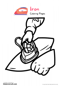 Iron Coloring Pages For Kids-Free Printable - Kids Art & Craft