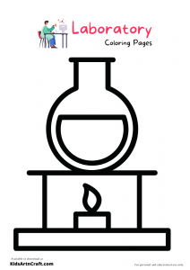 Laboratory Coloring Pages For Kids – Free Printables - Kids Art & Craft