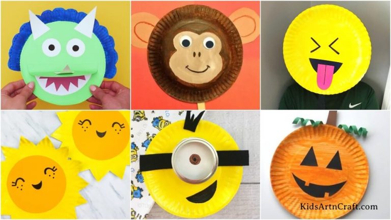 Let’s Laugh Day Paper Plate Crafts for Kids - Kids Art & Craft