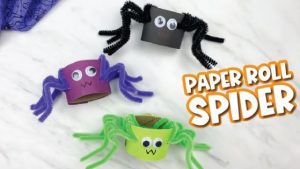 Spider Cardboard Crafts for Kids - Kids Art & Craft