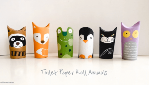 Easy Toilet Roll Animal Crafts for Kids - Kids Art & Craft