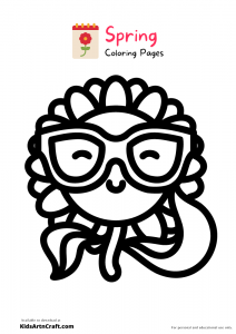 Spring Coloring Pages For Kids – Free Printables - Kids Art & Craft