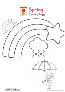 Spring Coloring Pages For Kids – Free Printables - Kids Art & Craft