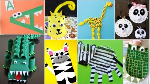 75 Zoo Animal Crafts For Kids - Kids Art & Craft