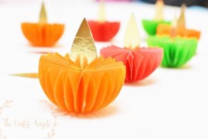 Diwali Handmade Diya Crafts - Kids Art & Craft