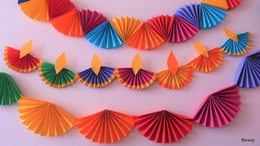 Diwali Paper Crafts to Celebrate the Festival - Kids Art & Craft