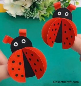 Creative & Lovely Paper Insect Crafts For Kids - Kids Art & Craft