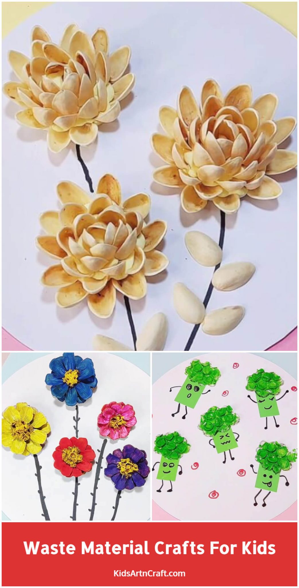 Creative Recycled Crafts for Kids to Make with Elders - Kids Art & Craft