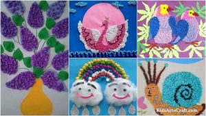 Crumpled Paper Art & Craft Activities for Kids - Kids Art & Craft