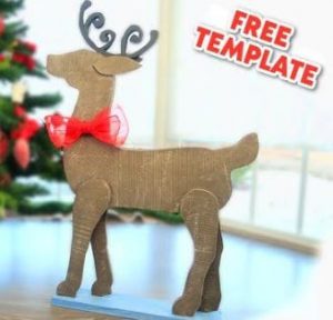 Reindeer Cardboard Crafts for Kids - Kids Art & Craft