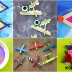 Cool Airplane Popsicle Stick Craft Step-by-step Tutorial For Kids ...