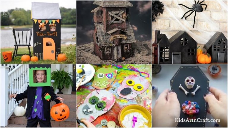 Halloween Cardboard Crafts for Kids - Kids Art & Craft