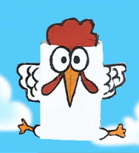 Chicken Cardboard Crafts For Kids - Kids Art & Craft