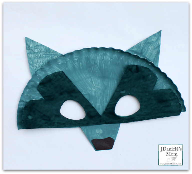 Raccoon Paper Plate Crafts For Kids - Kids Art & Craft