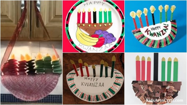 Kwanzaa Paper Plate Crafts For Kids - Kids Art & Craft