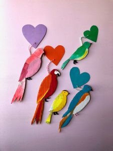 Parrot Cardboard Crafts For Kids - Kids Art & Craft