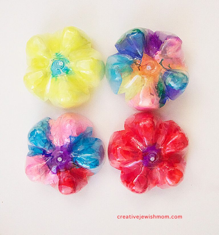 Plastic Bottle Flower Craft Ideas For Kids - Kids Art & Craft