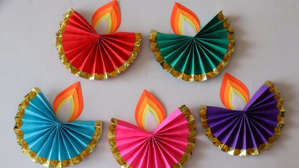 Diwali Handmade Diya Crafts - Kids Art & Craft