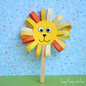 Easy Popsicle Stick Puppet Crafts - Kids Art & Craft