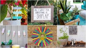 DIY Popsicle Stick Craft Tutorial For Adults - Kids Art & Craft