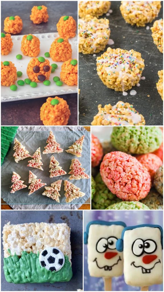 Silly Rice Krispie Treats For Kids - Kids Art & Craft