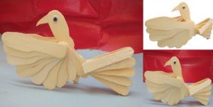DIY Birds Craft Using Popsicle Sticks - Kids Art & Craft