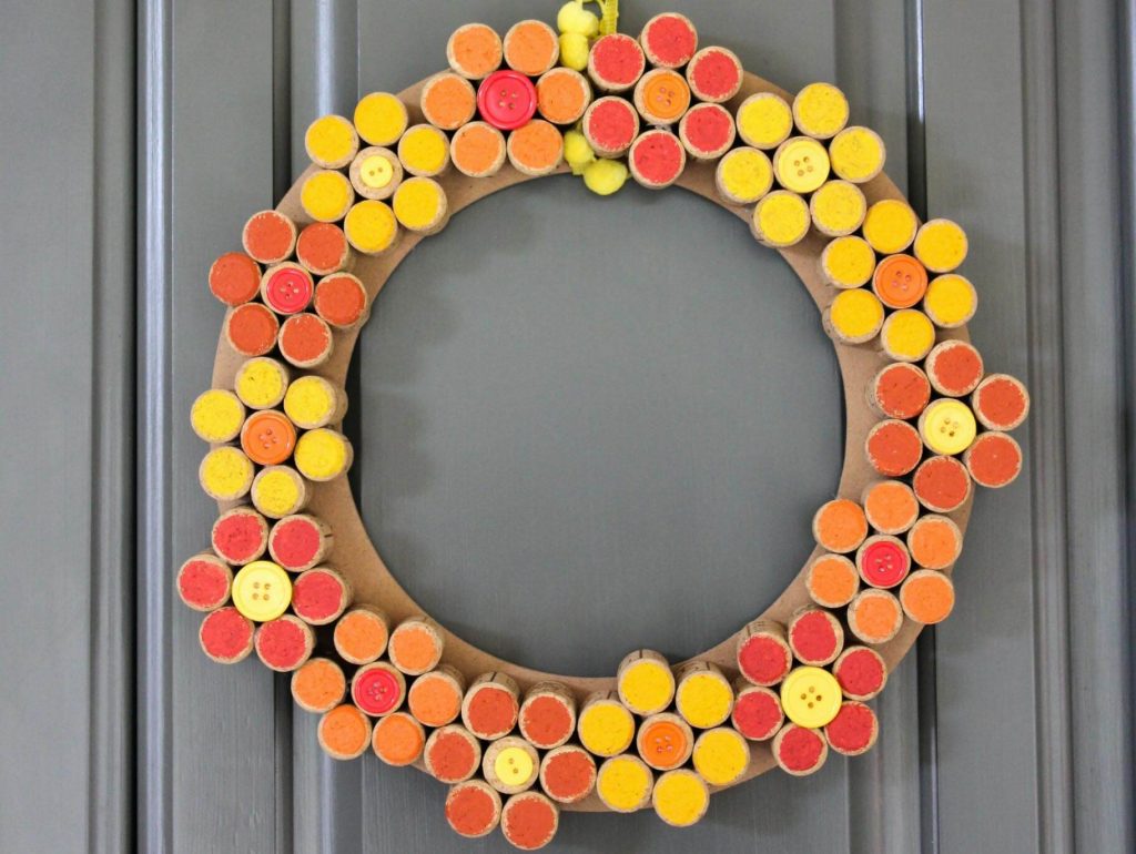 Cork Crafts For Thanksgiving To Make At Home - Kids Art & Craft