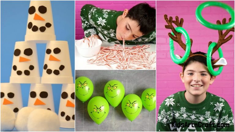 Christmas Games For Kids - Kids Art & Craft