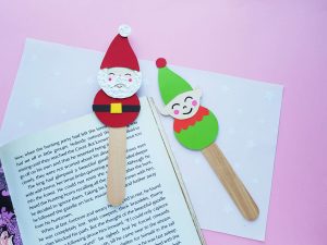 Handmade Christmas Bookmark Craft Ideas - Kids Art & Craft