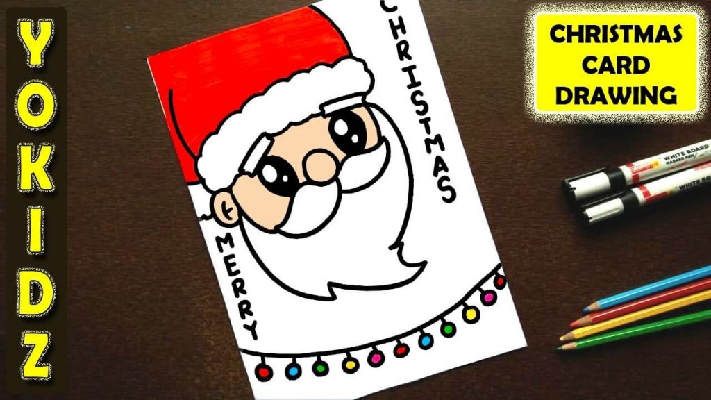 Christmas Drawings for Kids - Kids Art & Craft