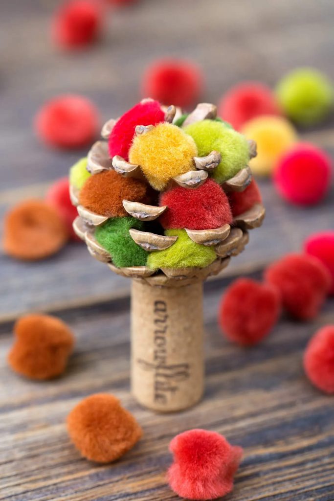 Easy Cork Crafts For Fall Season - Kids Art & Craft