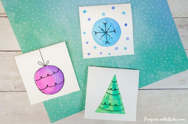 DIY Christmas Art Projects for Kids - Kids Art & Craft