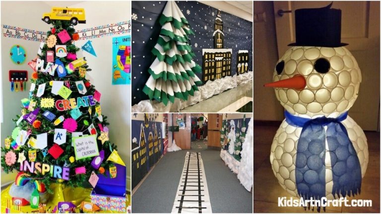 Christmas Decoration At School - Kids Art & Craft