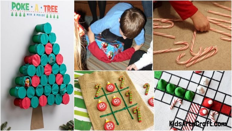 Fun Christmas Games For Family Members - Kids Art & Craft
