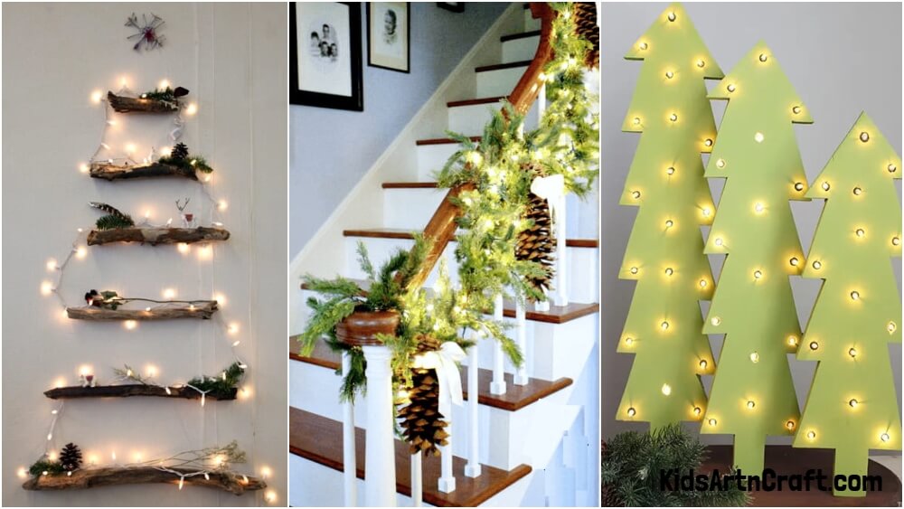 Christmas Indoor Light Decoration Ideas Kids Art Craft Christmas Indoor Light Decoration Ideas Kids Art Craft
