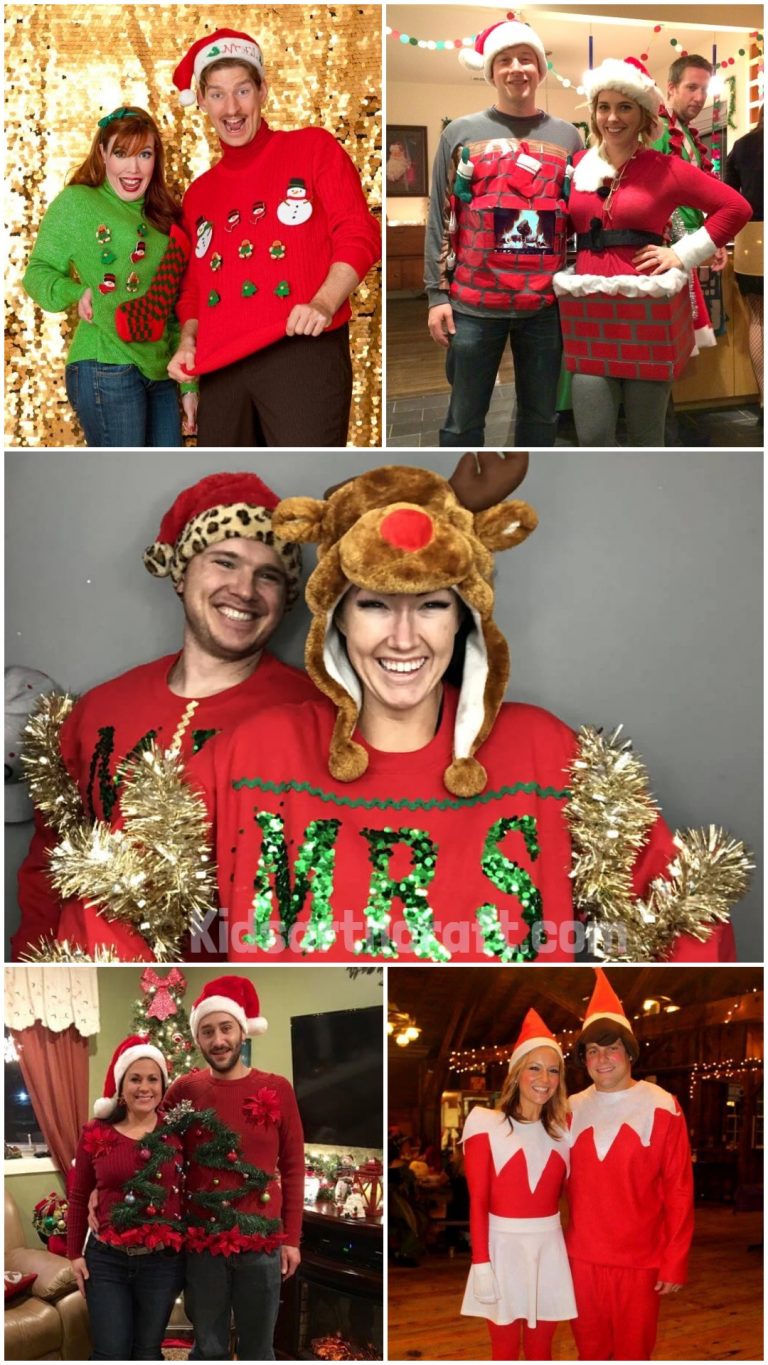 Christmas Outfits For Couples - Kids Art & Craft