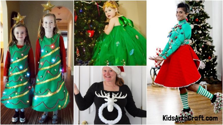 Christmas Outfits Ideas From Dressy To Casual - Kids Art & Craft