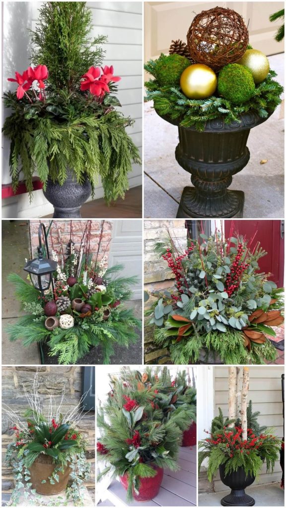 Christmas Urn & Window Box Filler Ideas - Kids Art & Craft