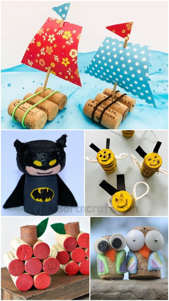 Cork Craft For Toddlers | Keep Your Little Ones Busy - Kids Art & Craft