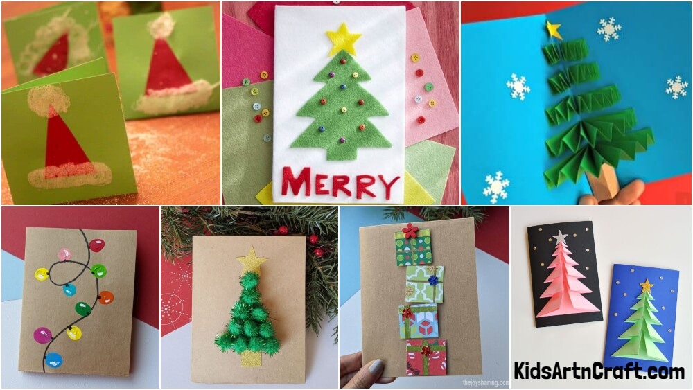 DIY Christmas Card Ideas For Kids Kids Art Craft DIY Christmas Card Ideas For Kids Kids Art Craft