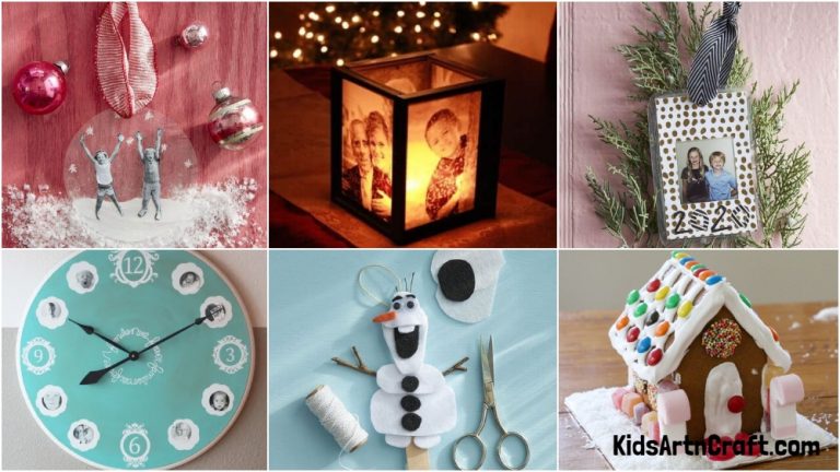 DIY Handmade Christmas Gifts to Make for Friends and Family - Kids Art ...
