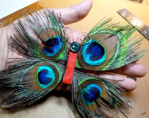 Peacock Feather Craft Ideas For Kids - Kids Art & Craft