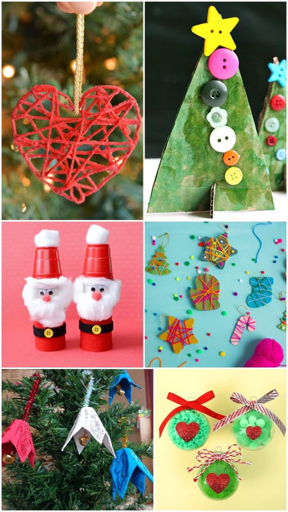 Easy Christmas Craft Ideas For Kindergartners - Kids Art & Craft