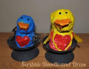 Paper Mache Bird Craft Ideas For Kids - Kids Art & Craft