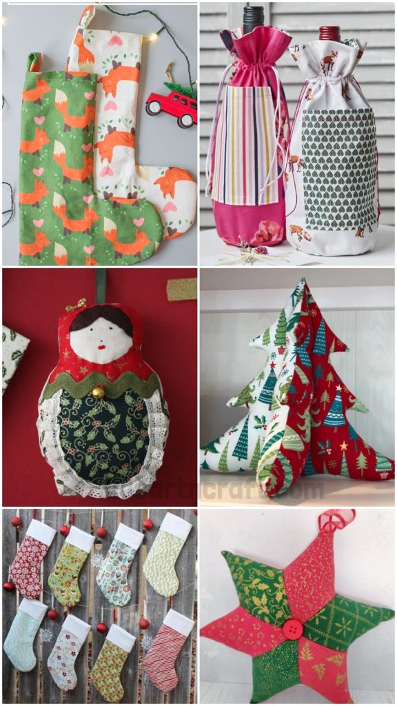 Fat Quarter Christmas Sewing Projects - Kids Art & Craft