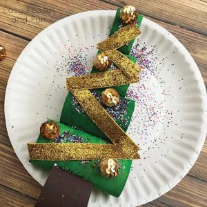 Recycled Toilet Paper Roll Christmas Tree Craft Ideas - Kids Art & Craft