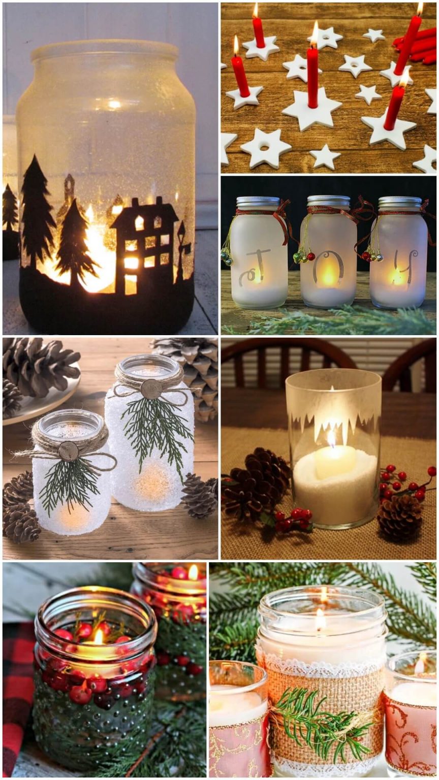 Gorgeous DIY Christmas Candles - Kids Art & Craft