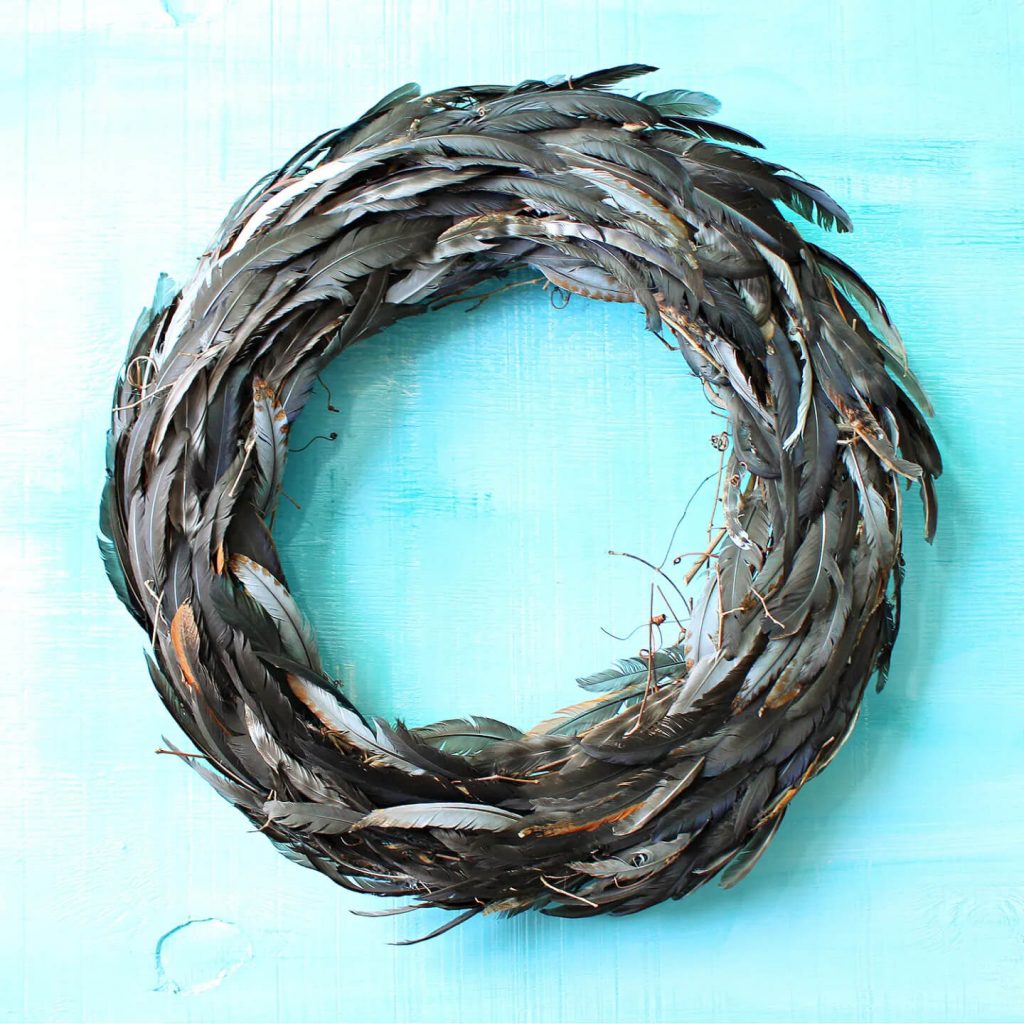 Feather Wreath Ideas - Learn to Make - Kids Art & Craft