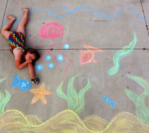 Easy Sidewalk Chalk Ideas For Your Kids - Kids Art & Craft