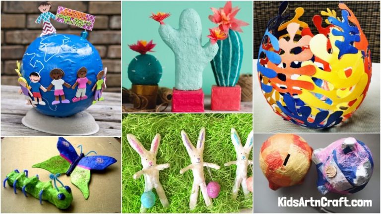 Paper Mache Craft Projects - Kids Art & Craft